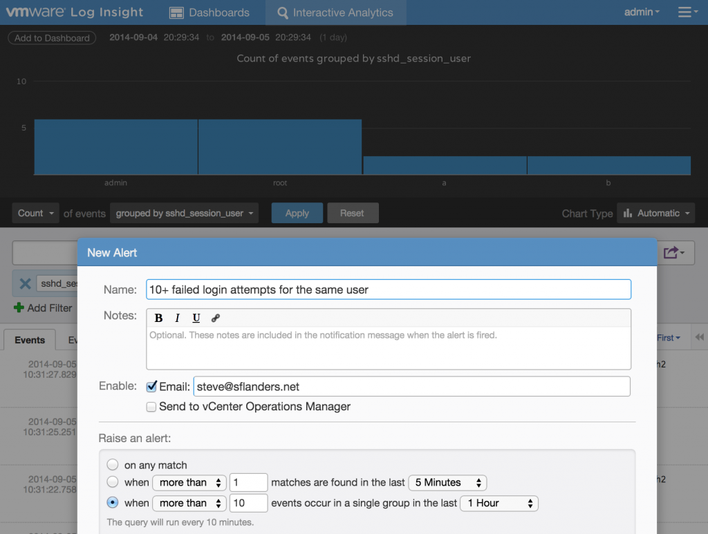 Log Insight Use Case Authentication Logs Sflanders