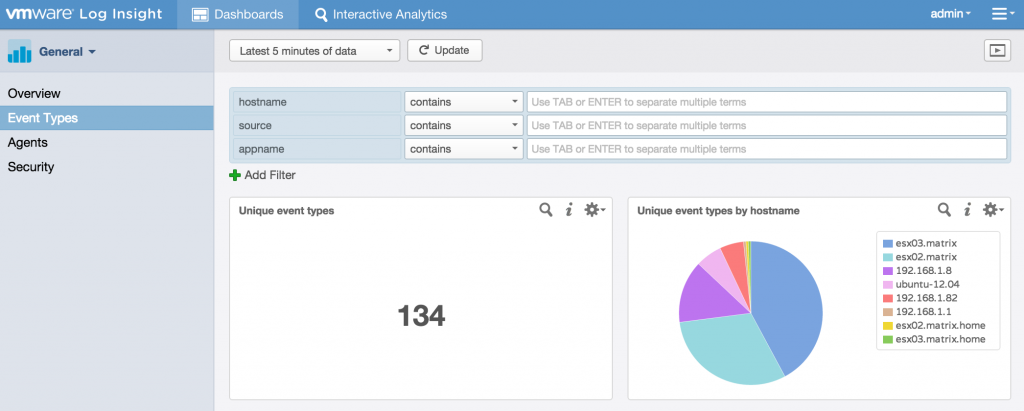 Log Insight 2.5: Updated Content Packs - SFlanders